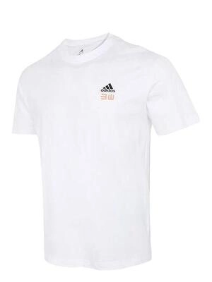 Adidas Iseem Gfx Tee With Graphic Print - White