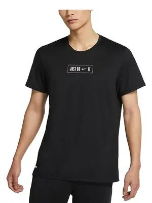 Nike Dri-fit Sports Training Short Sleeve - Black