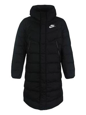 Nike Down Fill Hooded Puffer Jacket - Black