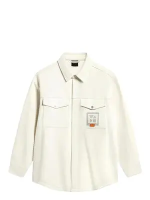 LI-NING X Way Series Lifestyle Shirt 'white Black - White/black