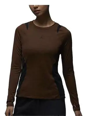 JORDAN Long Sleeve Base Layer - Brown