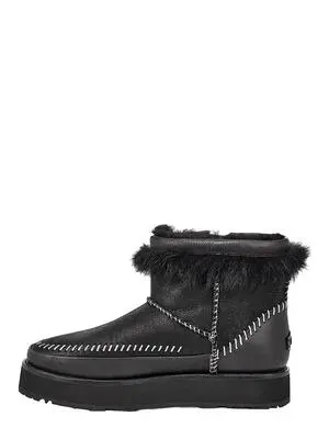 UGG UGG Fluff Punk Boot Black