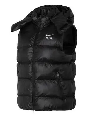 Nike Therma-fit Hoody Vest - Black