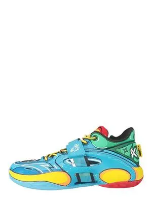 ANTA Athletic Sneakers - Blue/yellow/white