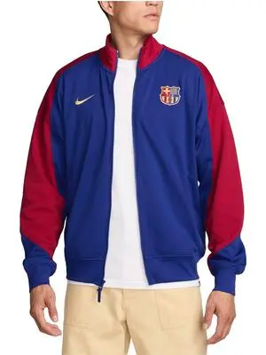 Nike Fc Barcelona 24/25 Academy Pro Anthem Jacket - Blue/red