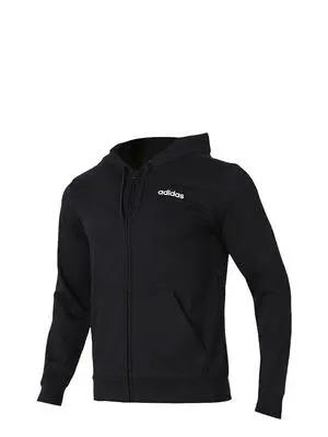 Adidas Full-zip Hooded Track Jacket - Black