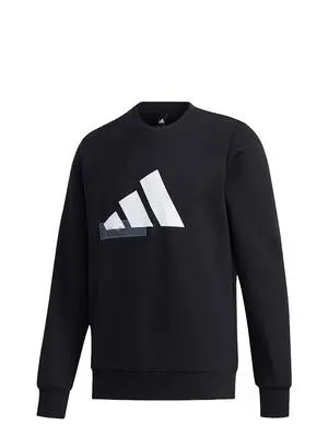 Adidas Graphic Logo Pullover - Black