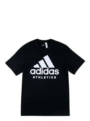 Adidas Training Round Neck Pullover Short Sleeve - Black