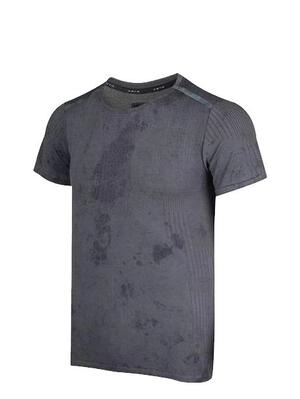 Nike Casual Sports Round Neck Training Running Short Sleeve T-shirt - Black