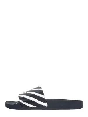 OFF-WHITE Off-White Graffiti Print Slides