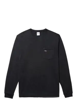 NOAH Noah Classic Long Sleeve Pocket T-shirt 'black'