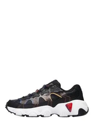 FILA Jagger Retro Running Shoes - Black/orange