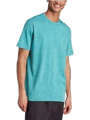 Adidas All Szn Garment-wash Logo T-shirts - Blue