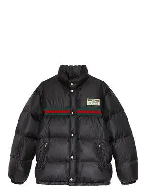 Gucci Water Repellent Down Jacket - Black