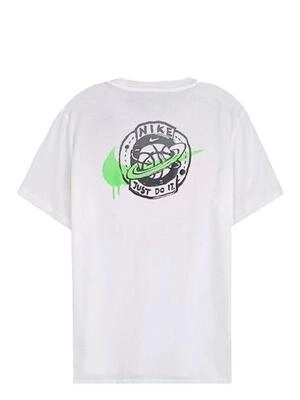 Nike Summer Hoops Basketball Short Sleeve Tee - White