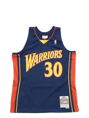 Mitchell & Ness Stephen Curry Golden State Warriors 2009-10 Road Swingman Jersey - Navy