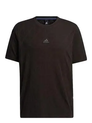 Adidas Th Tee Techjaq Casual Sports Breathable Short Sleeve - Black