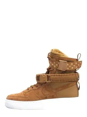 Nike Nike SF Air Force 1 High Top Sneakers Muted Bronze-white