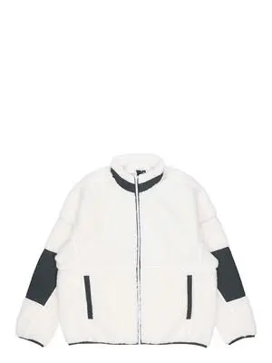 Adidas S2s Boa Jkt Lamb's Wool Stand Collar Jacket - White