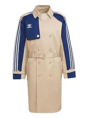 Adidas Originals Contrasting Lapel Windbreaker Jacket - Default Color