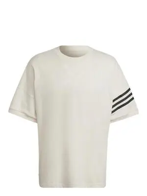 Adidas Stripe Casual T-shirt Asia Sizing 'white - Default Color