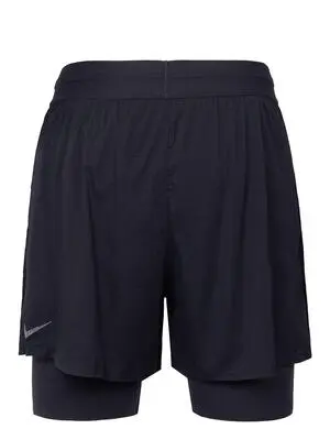 Nike Yoga Double Layer Sports Shorts - Multi-color