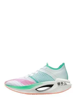 LI-NING Essential Sneakers - White/green/pink