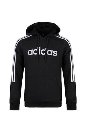 Adidas Fleece Lined Pullover Hoodie - Black