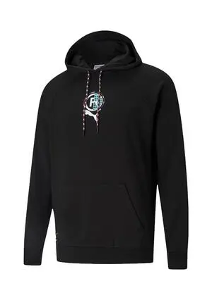 PUMA International Graphic Hoodie - Black/white