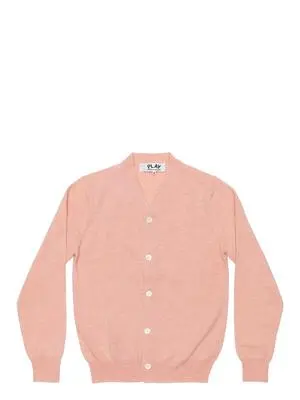 Play Comme Des Garcon Cardigan - Pink