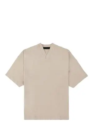 FEAR OF GOD Fear Of God Essentials V-neck 'silver Cloud'