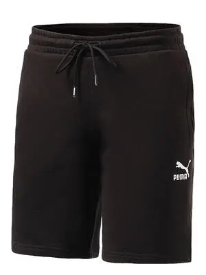 PUMA Logo Shorts - Black
