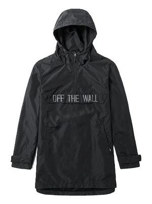 VANS Off The Wall" Hooded Anorak Jacket - Black