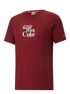 PUMA X Coca Cola Graphic Tee - Red