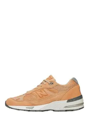 NEW BALANCE 991 Sneakers - Orange/white