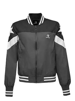 CONVERSE Bomber Jacket - Grey/black/white