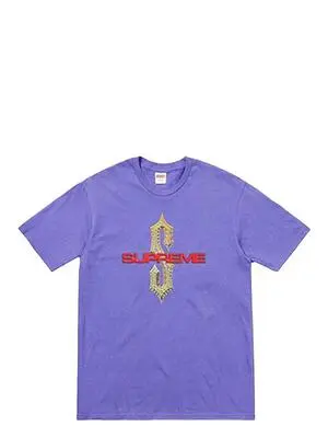 Supreme Ss18 Diamonds Light Purple Tee - Lavender
