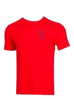 Nike Graffiti Basketball Short Sleeve Tee - Red