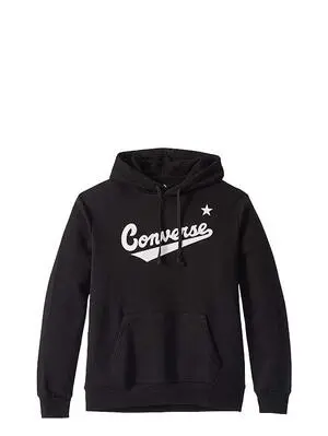 CONVERSE Pullover Hoodie - Black