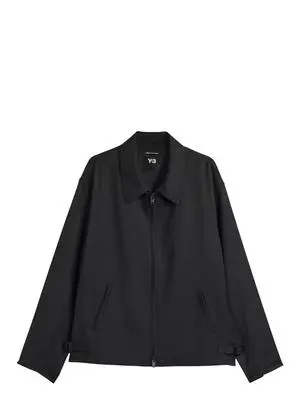 Adidas Y-3 Refined Wool Blouson Jacket - Black