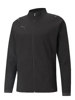 PUMA Stand Collar Knit Jacket - Black