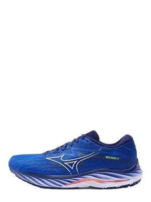 Mizuno Wave Rider 27 Athletic Sneakers - Blue/white