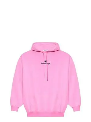 Balenciaga Balenciaga Sponsor Hoodie Red