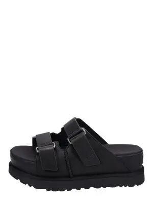 UGG Goldenstar Hi Slide Sandals - Black