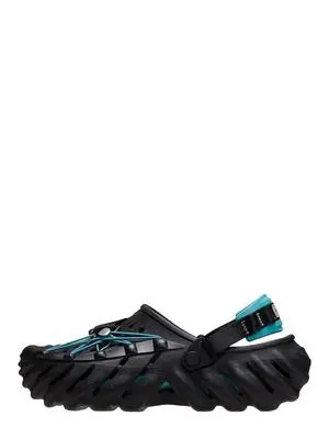 CROCS Echo Reflective Laces Clog - Black/teal