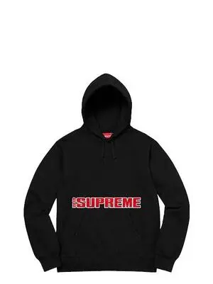 Supreme Supreme Blockbuster Hooded Sweatshirt Black