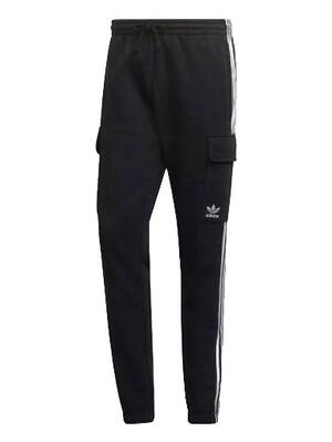 Adidas Originals 3-stripes Sc Bundle Feet Sports Pants/trousers/joggers Black - Default Color