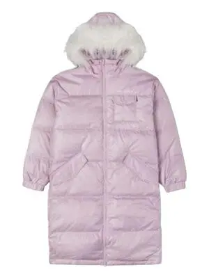 CONVERSE Long Down Padded Jacket - Pink