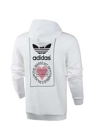 Adidas Originals Valentine's Day Series Hoodie With Back Logo - White