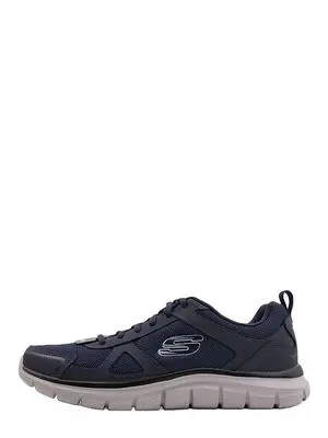 Sketchers Track Low Top Running Shoes - Blue